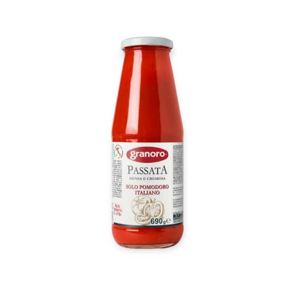 Granoro Passata Di Pomodoro (Peeled) 690 g /[Granoro] Polpa Rustica Di ...
