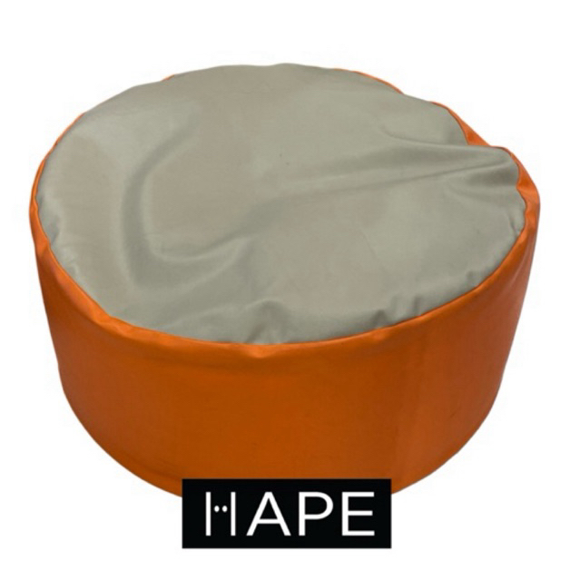 HAPE Cylinder PVC Bean Bag (Fullset) Waterproof Round Shape Bean Bag Design | Shopee Malaysia