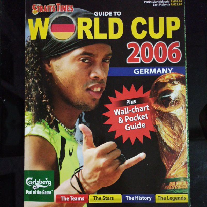Majalah Bola Sepak Piala Dunia 2006 World Cup Magazine | Shopee Malaysia