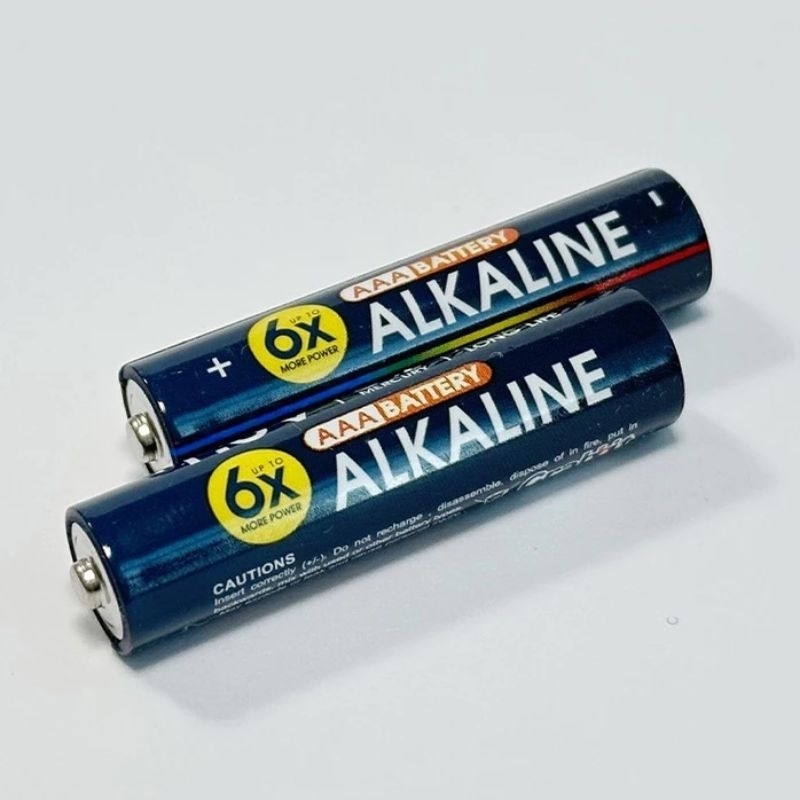 6X More Power AA/AAA Power Alkaline Battery Super Save Battery | Shopee ...