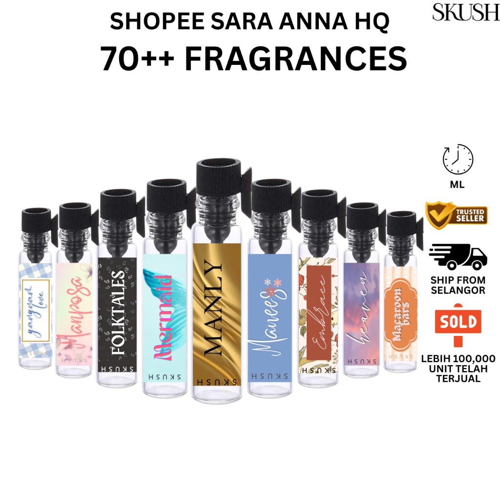 [ FULL LISTING ] 1ML Perfume For Women Man Viral Grade Parfum ( GRADE ...