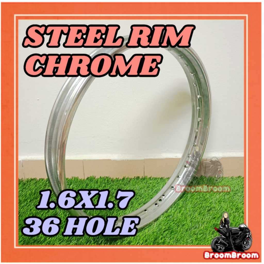 BIG OFFER !!! STEEL RIM MOTOR 1.6/1.7 1.6x1.7 RIM 1PCS GELONG GELUNG ...