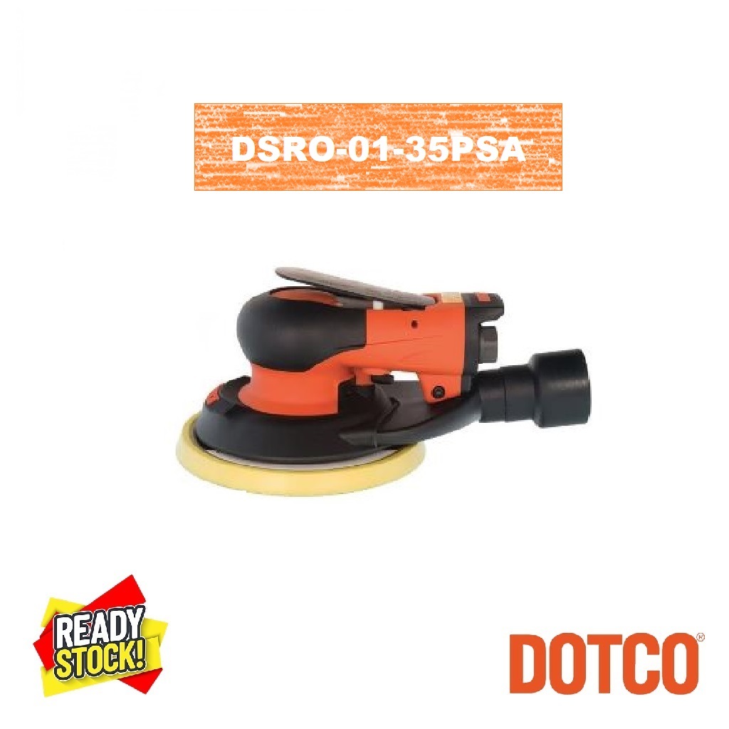 DOTCO - DSRO-01-35PSA Random Orbital Sander, central-vacuum, pad face ...