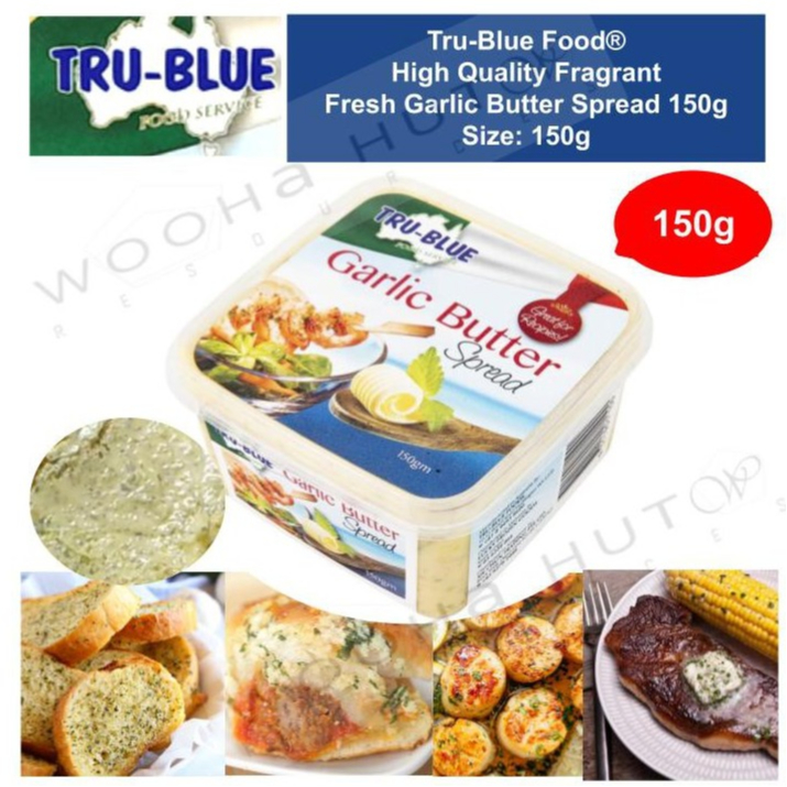 Tru-Blue Food® High Quality Fragrant Fresh Garlic Butter Spread 150g ...