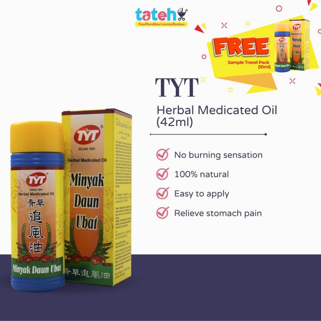 TYT Herbal Medicated Oil (42ml) | Shopee Malaysia