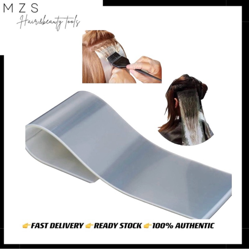 HAIR DYEING ISOLATION SHEET HAIR COLORING MESH (TRANSPARENT) | Shopee ...