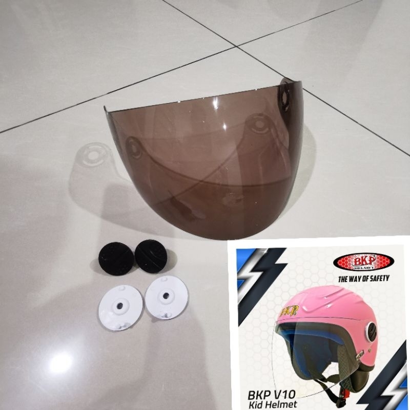 BKP V10 Helmet kid junior visor cermin topi budak(visor untuk BKP V10 ...