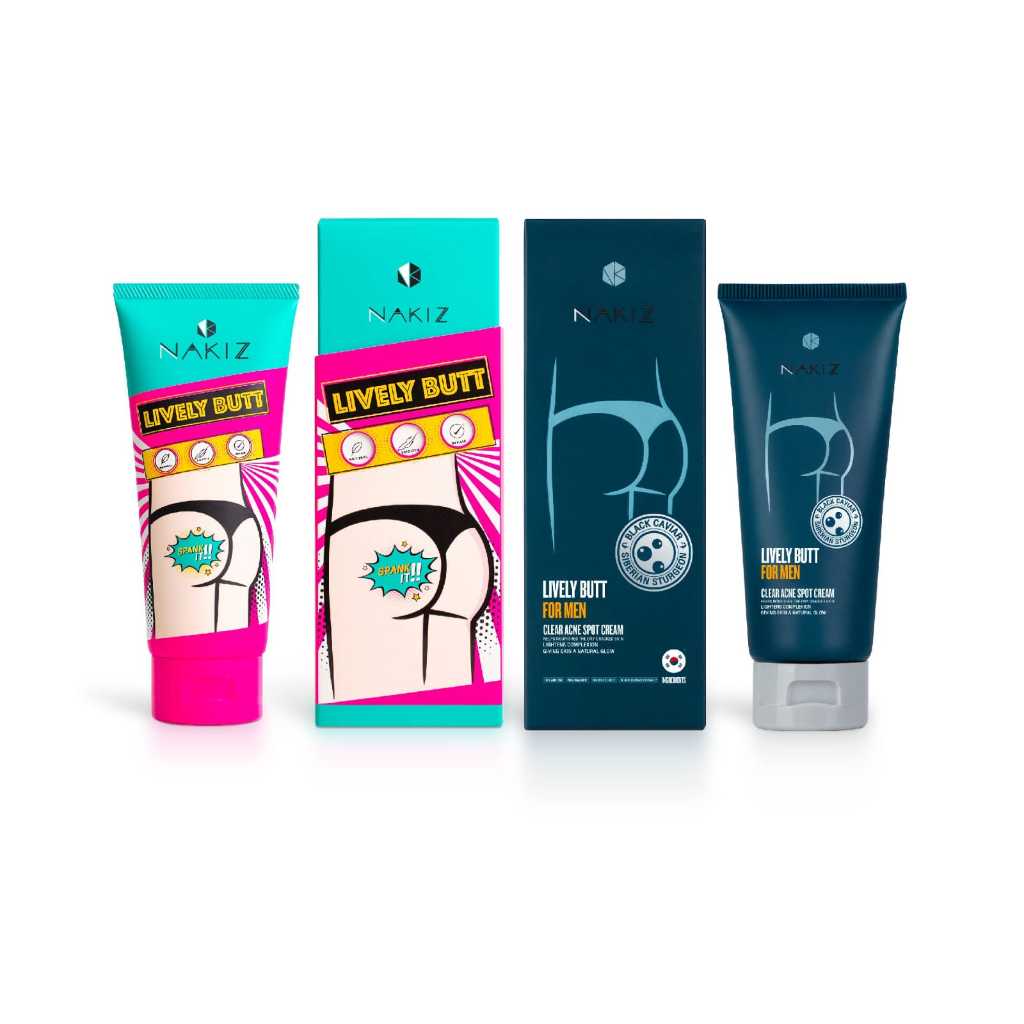 Nakiz Lively Couple Butt Set ( Nakiz Lively Butt Cream / Nakiz Lively ...