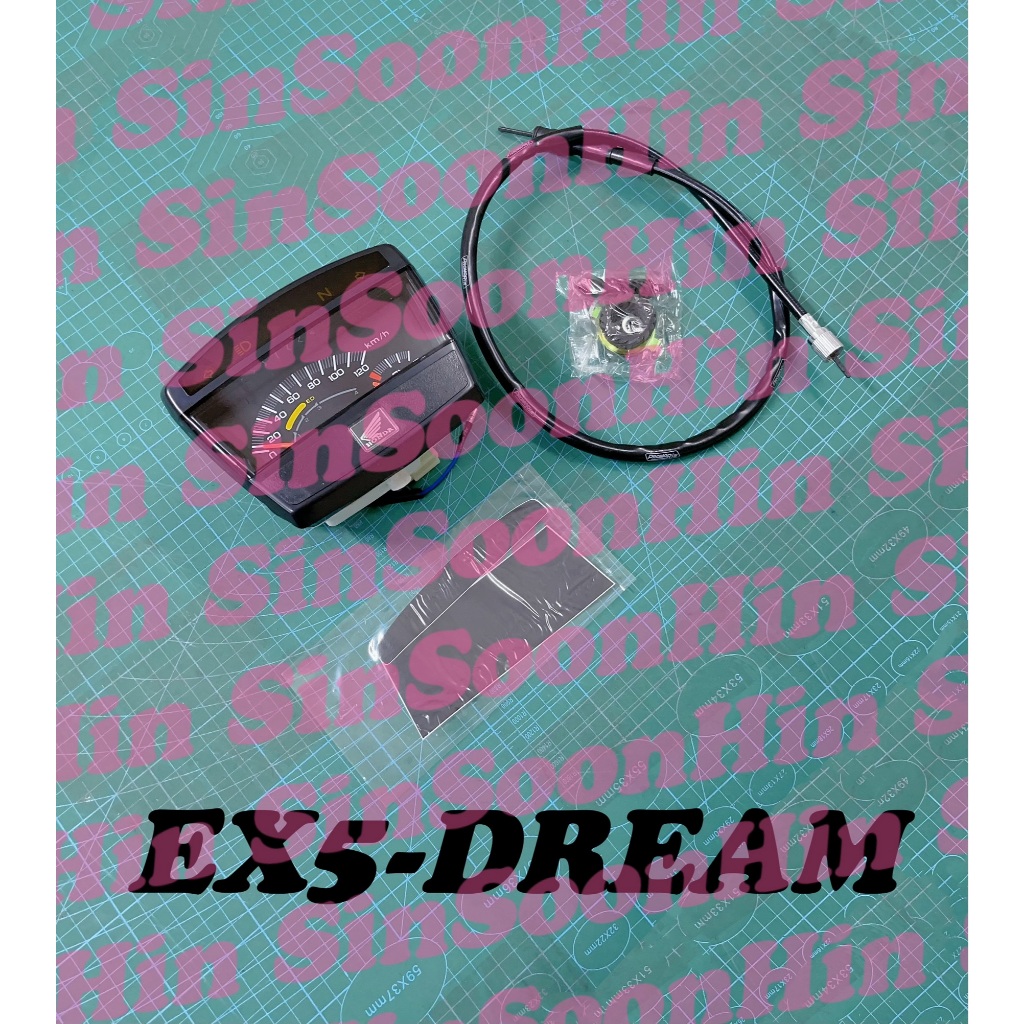 EX5 DREAM NEW Meter Assy / Gear / Cable # miter honda ex5-dream tali ...