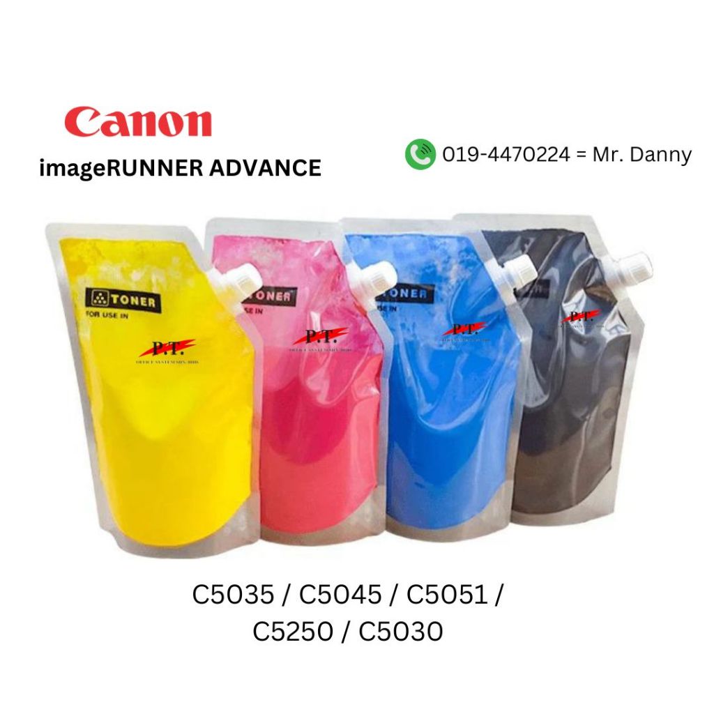 Canon ADVANCE C5035 C5030 C5045 C5051 C5250 Toner CYMK | Shopee Malaysia