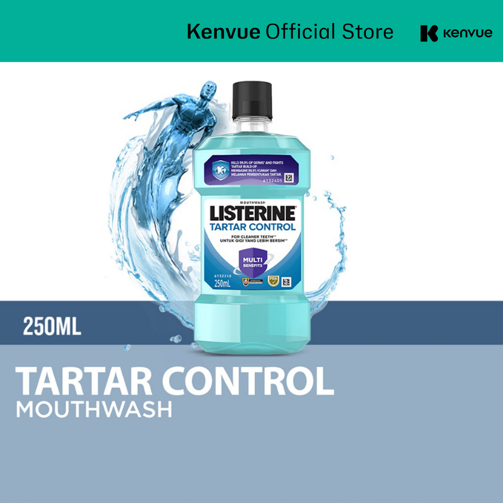 Listerine Tartar Control Mouthwash 250ml | Shopee Malaysia
