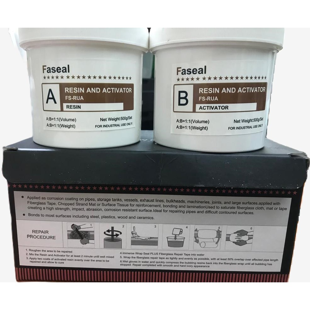 CORDOBOND RESIN AND ACTIVATOR FS-RUA | Shopee Malaysia