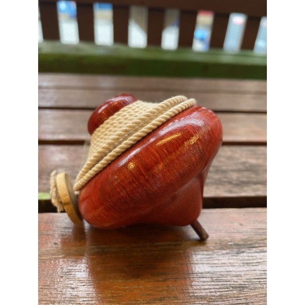 Gasing Kayu Pernis Free Tali | Shopee Malaysia