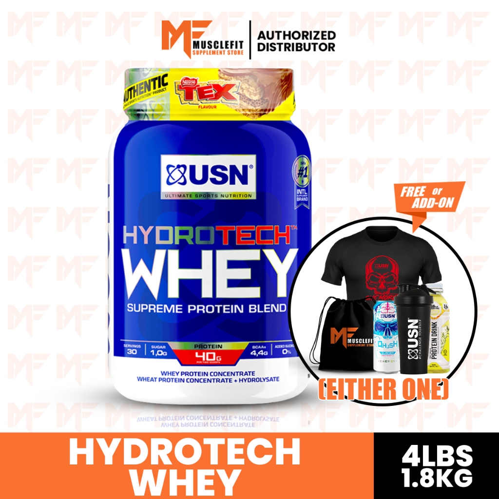 USN Hydrotech Whey Protein Supreme Protein Blend 1.8 kg [ 40 servings ...