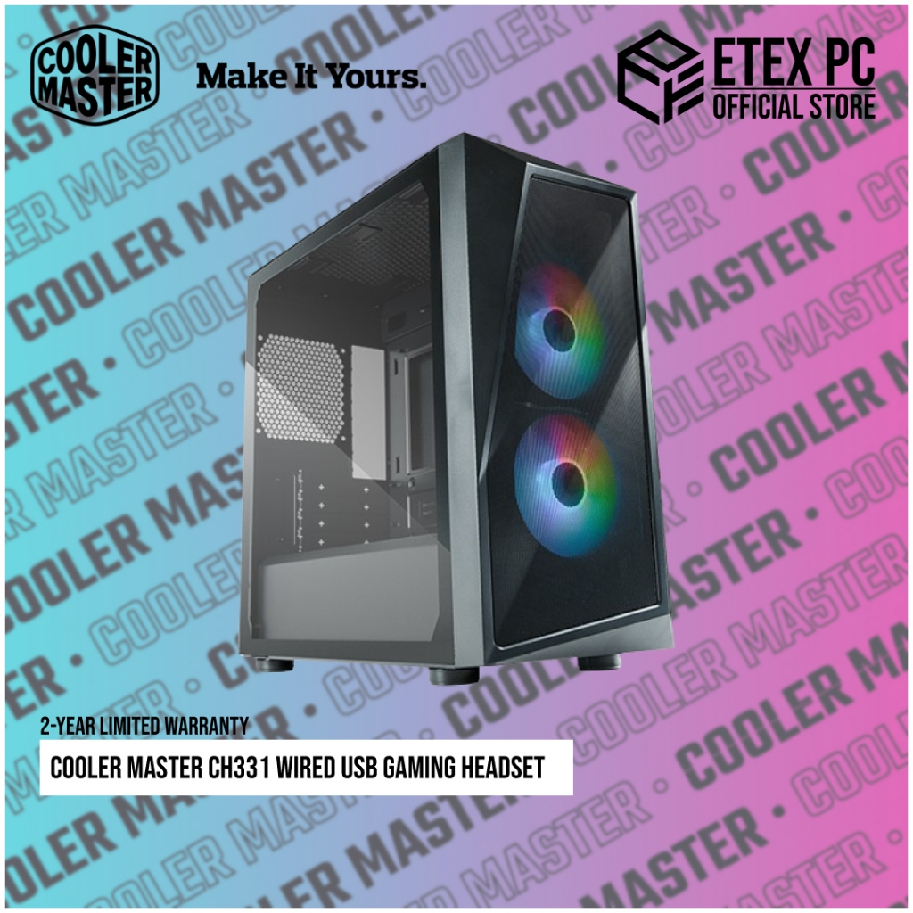Cooler Master CMP 320 ARGB mATX Chassis # CM-CP320-KGNN-S01 | Shopee ...