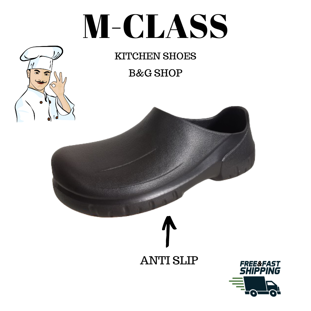 M-Class Safety Clogs Kitchen Shoes 6036M Waterproof Anti Slip ...