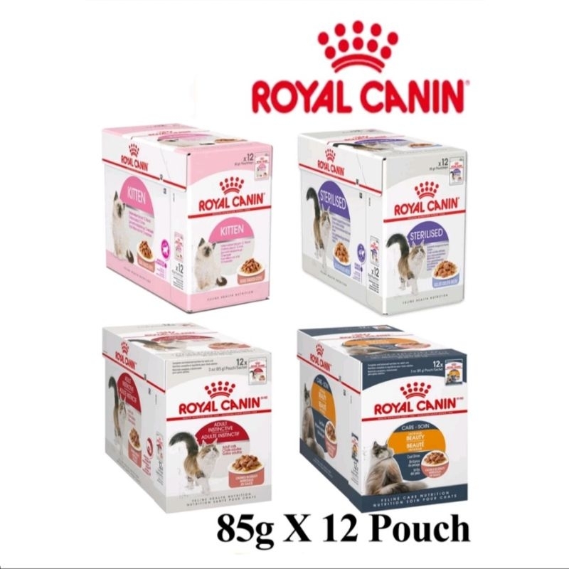 Royal Canin Pouch (12packs) Wet Food - Instinctive / Intense Beauty ...