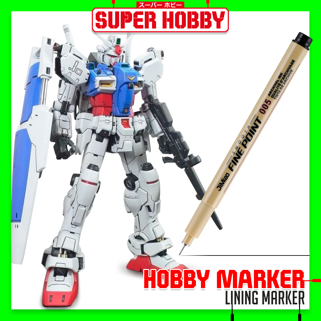 Hobby Marker Ultra Fine 0.25mm Lining Marker Pen for Gundam/Model ...