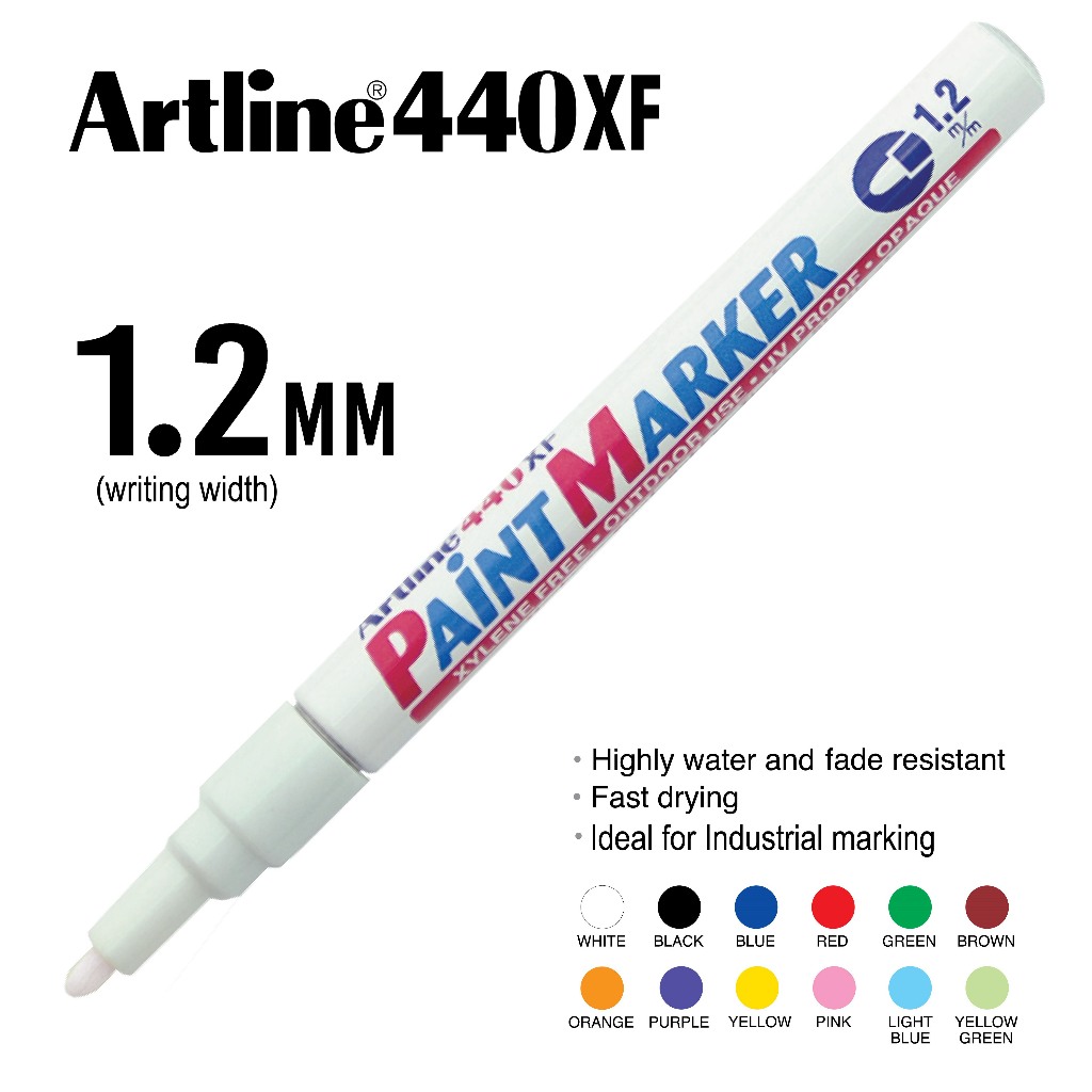 Artline Paint Marker (1.2mm) 440XF | Shopee Malaysia