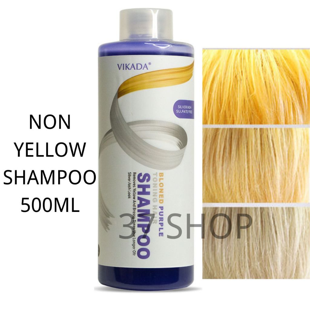 VIKADA Professional Salon Use ANTI-BRASSY Silver/Purple Shampoo /Silver ...