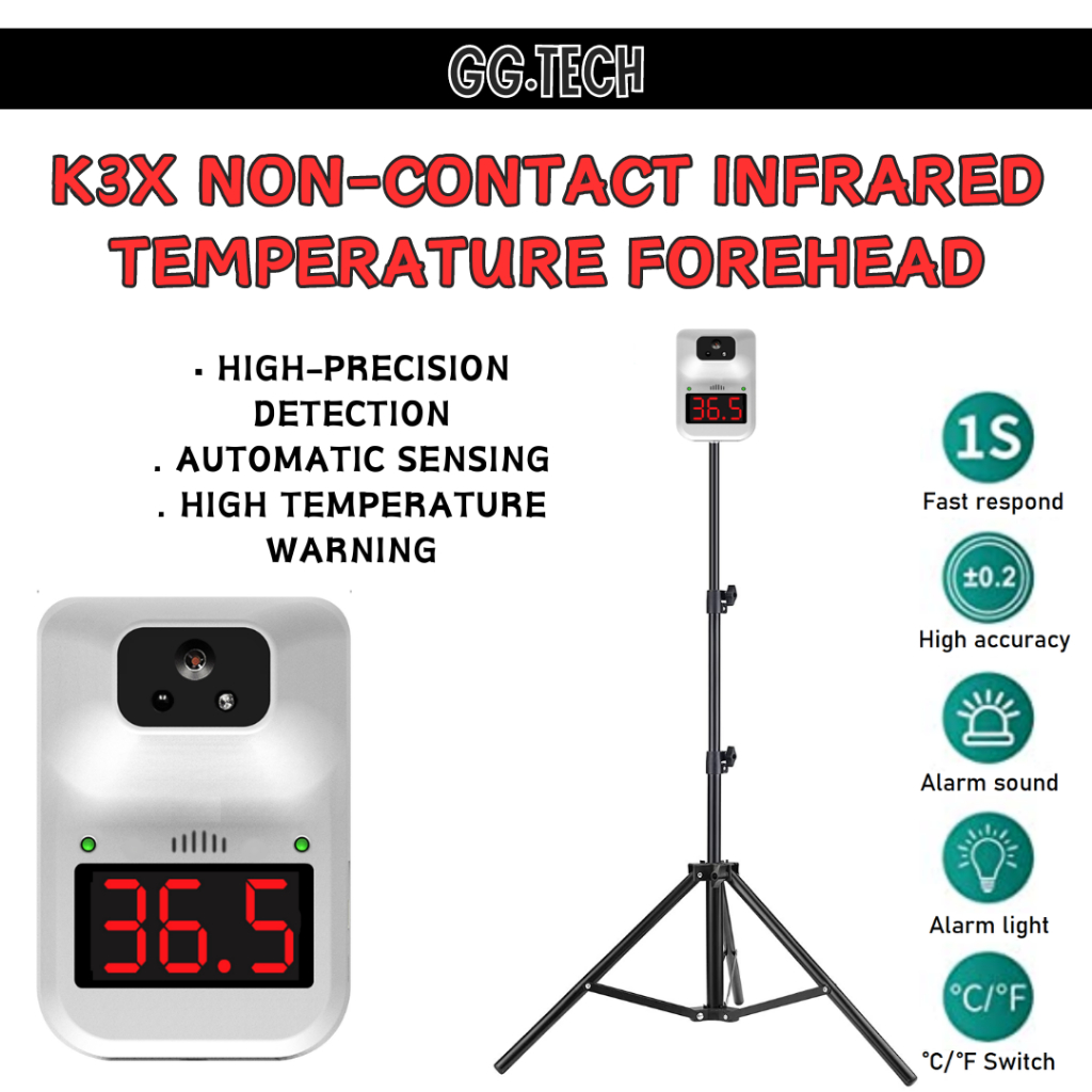 [STOCK CLEARANCE] Non-contact Infrared Thermometer Digital Forehead ...