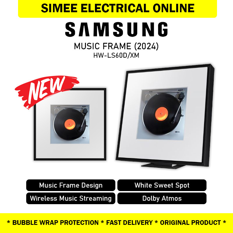[NEW] Samsung Music Frame (2024) | Music Frame Design | Wide Sweet Spot ...