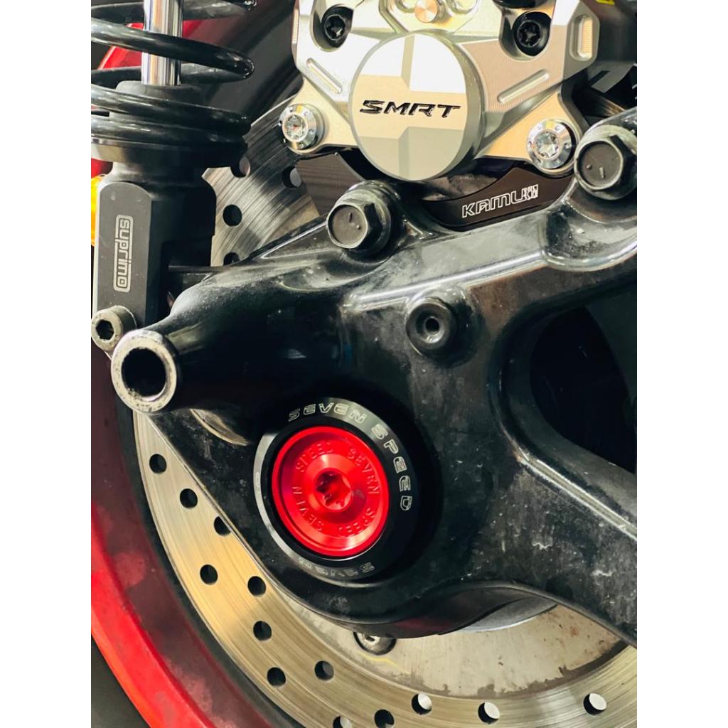 Rear Axle Wheel Cap Nut Cover For Yamaha Xmax V1 V2 / Honda Forza 300 ...