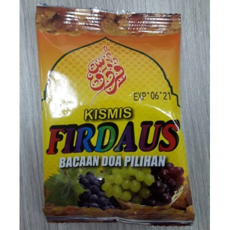 KISMIS FIRDAUS PAKET KISMIS FIRDAUS TRAVEL KISMIS 35GM BACAAN 30 JUZUK ...