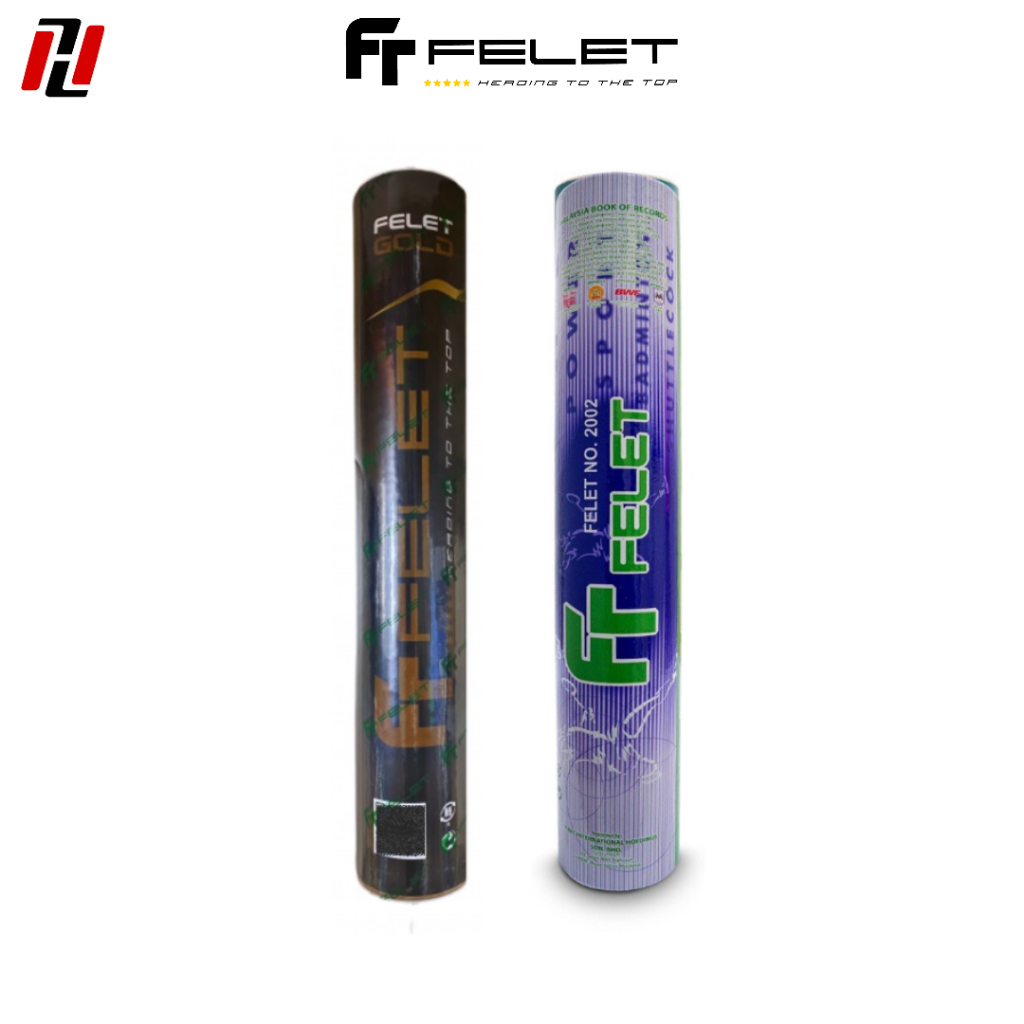 Badminton Shuttlecock Felet Gold/ NO.2002 Speed 77 | Shopee Malaysia