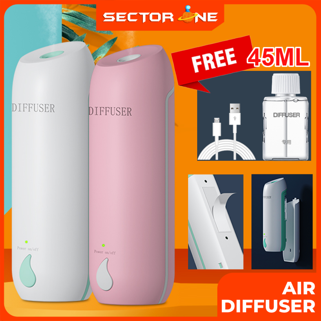 Air Diffuser Air Humidifier Fresh Air Portable Wireless with FREE Aroma ...
