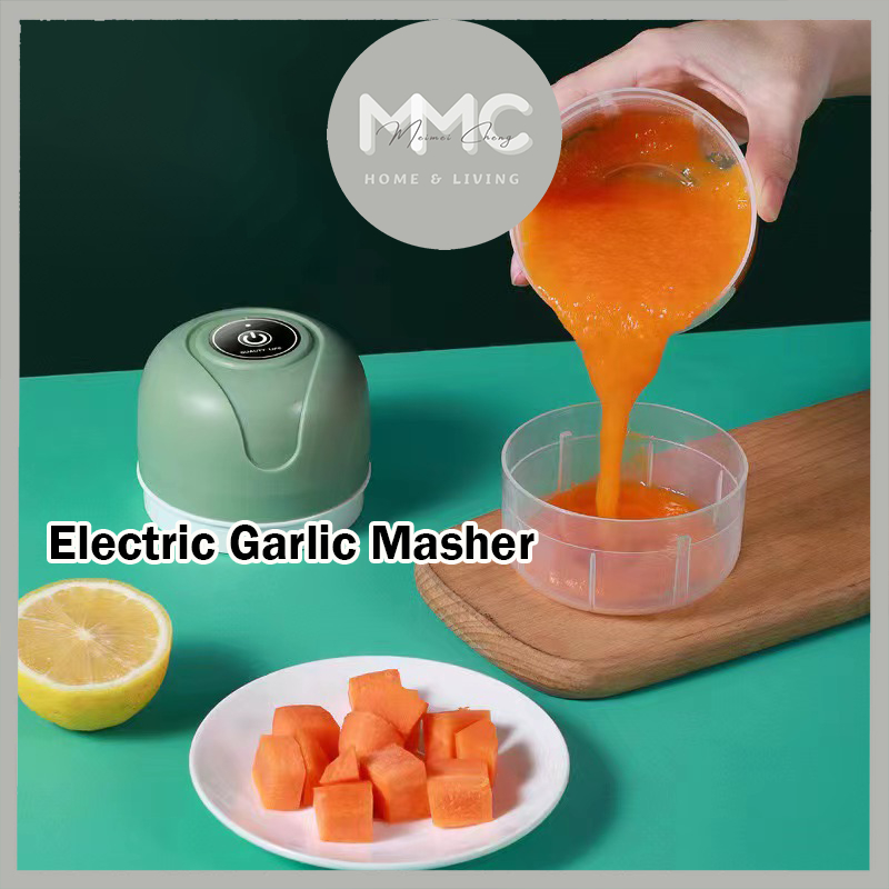 [MMC] Mini Blender Garlic Chopper Electric Food Chopper Portable ...