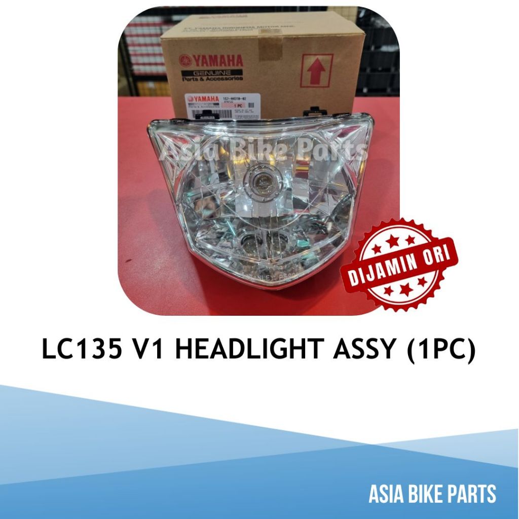 Yamaha Original LC135 V1 Headlight Assy Head Lamp Lampu Depan - 1S7-H4310-02 | Shopee Malaysia