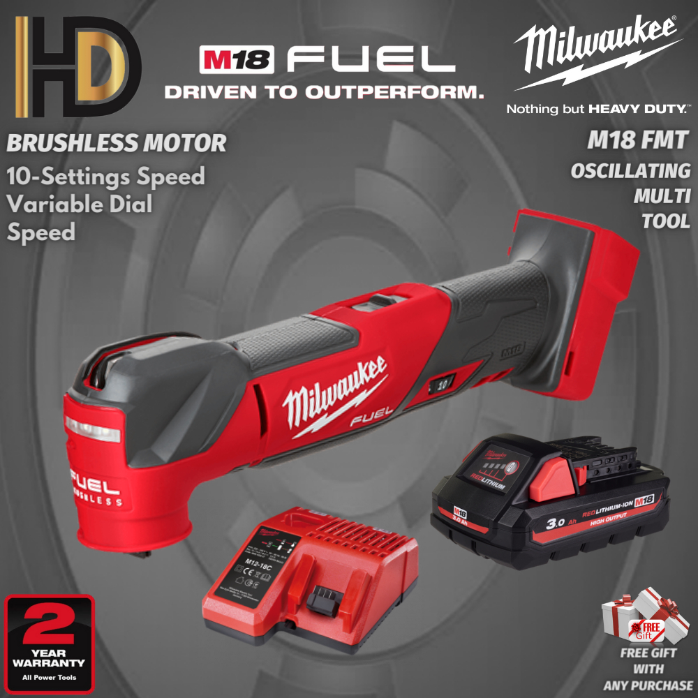 Milwaukee M18 FMT Fuel Oscillating Multi Tools / Milwaukee M18 Multi ...