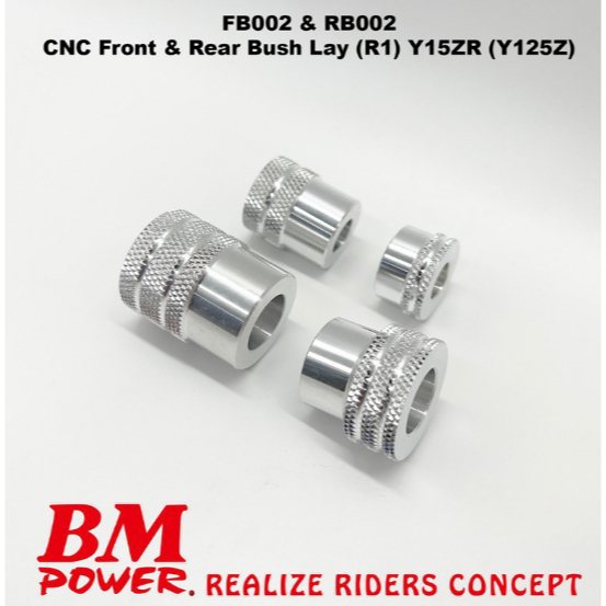 [ R1 ] BM POWER R1 CNC LAY WHEEL BUSH SET ( FRONT & REAR SET ) FOR RIM ...
