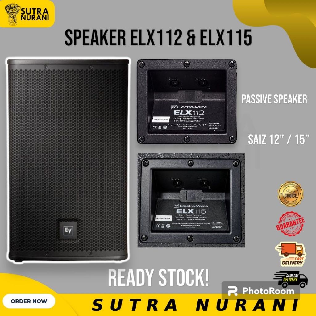 Electro-Voice ELX112 & ELX115 – Speaker Power Untuk Acara Anda ...