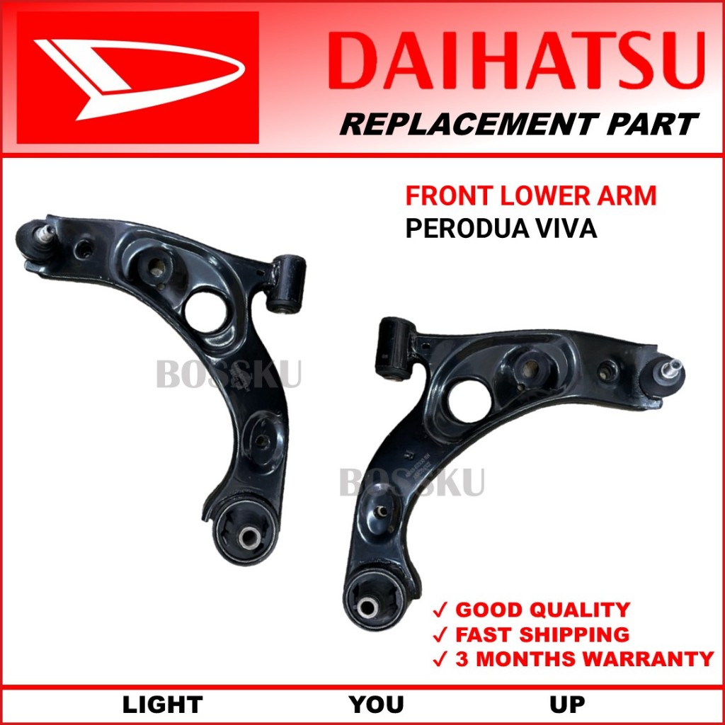 FRONT LOWER ARM - PERODUA VIVA - 1 SET 2 PCS | Shopee Malaysia