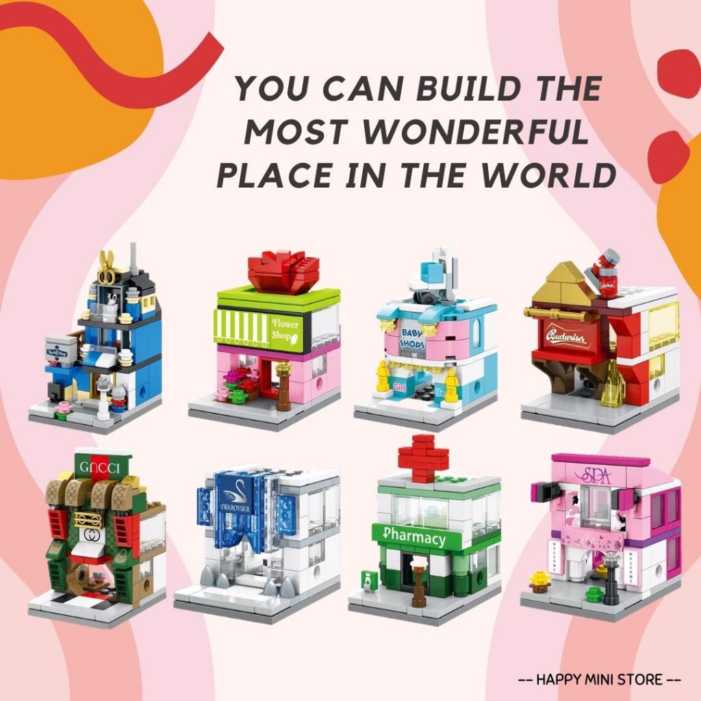 Lucky Blind Box City Lego Cute Nice Colour Collections Random Happy ...