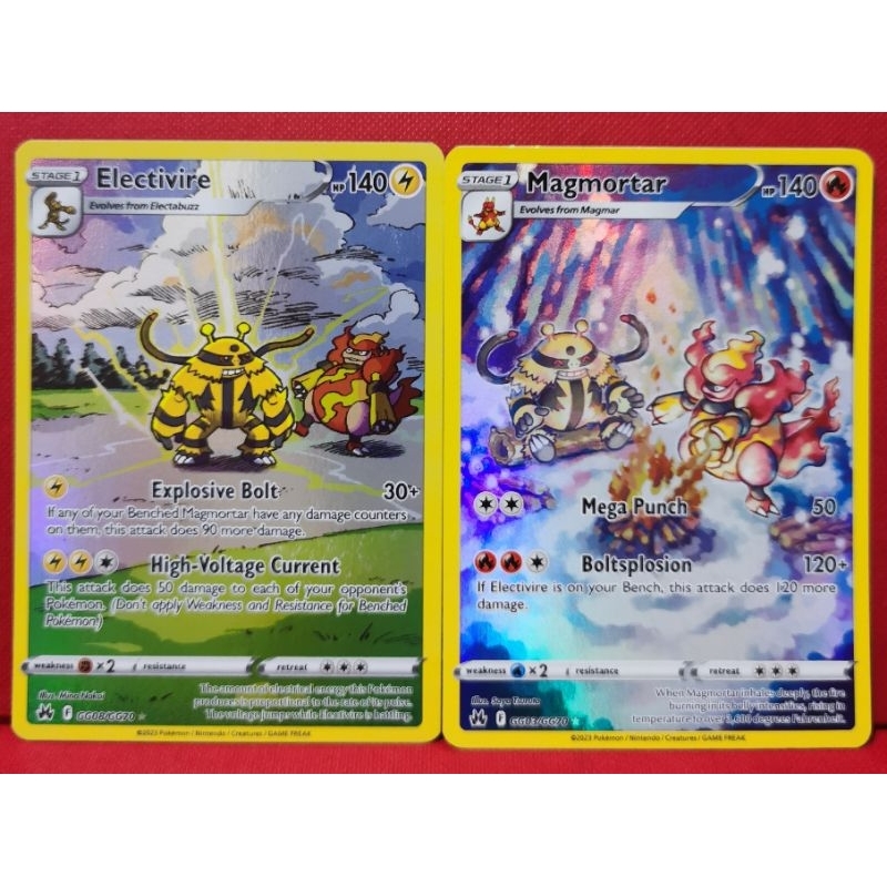 Pokémon TCG[set]🔥- Electivire / Magmortar | Shopee Malaysia
