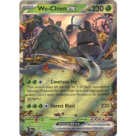 Wo-Chien ex - Ultra Rare - 027/193 - PAL SV02 - Pokemon Scarlet ...