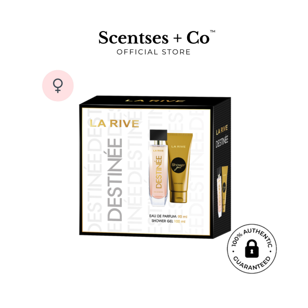 La Rive Destinee EDP 90ml + Shower Gel 100ml Gift Set | Shopee Malaysia