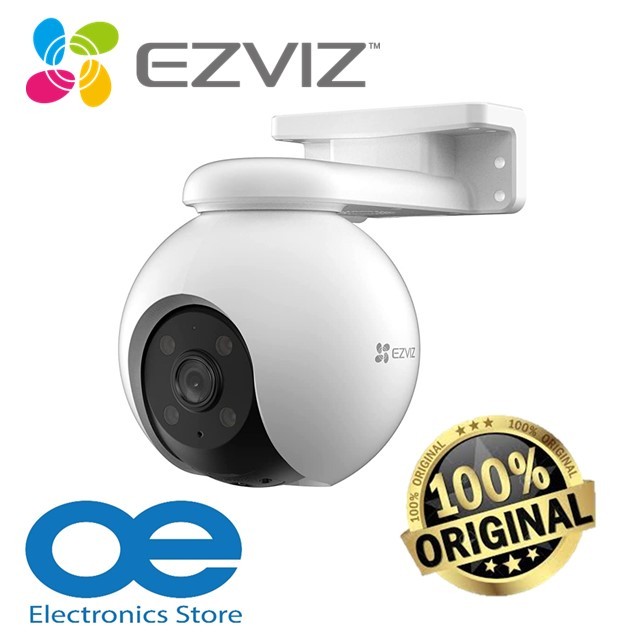 EZVIZ H8 Pro 5MP 3K Wifi Camera Super Sharp Color Night Vision Two Way Talk Auto Tracking ...