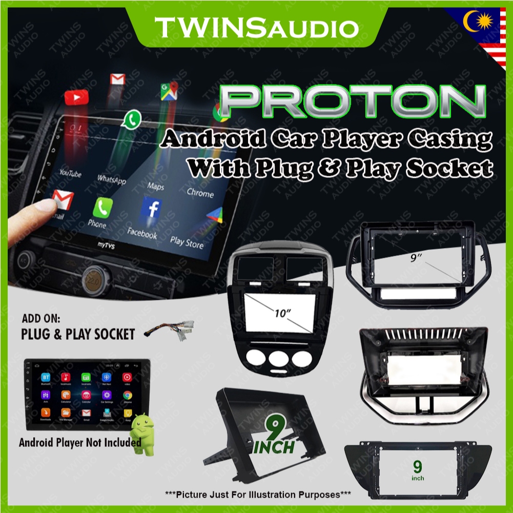 (1pc) Car Android Player Casing For Proton Saga/ Preve/ Suprima s/ Gen2 ...