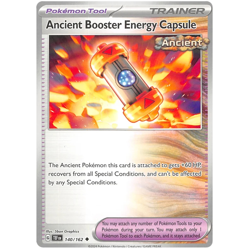 Pokemon TCG: Temporal Forces: Tools - Ancient Booster / Future Booster ...