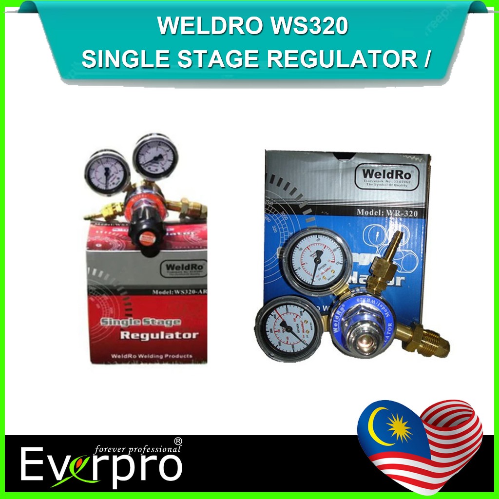 Weldro WR320-AR DA/ACETYLENE Regulator Gas Welding Regulator | Shopee ...
