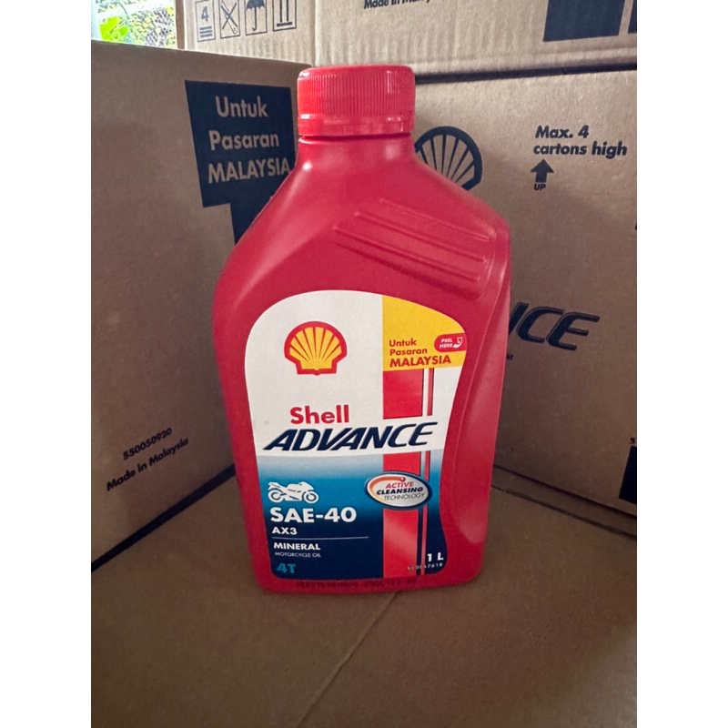 💯 ORIGINAL SHELL ENGINE OIL SAE40 1LITRE | Shopee Malaysia