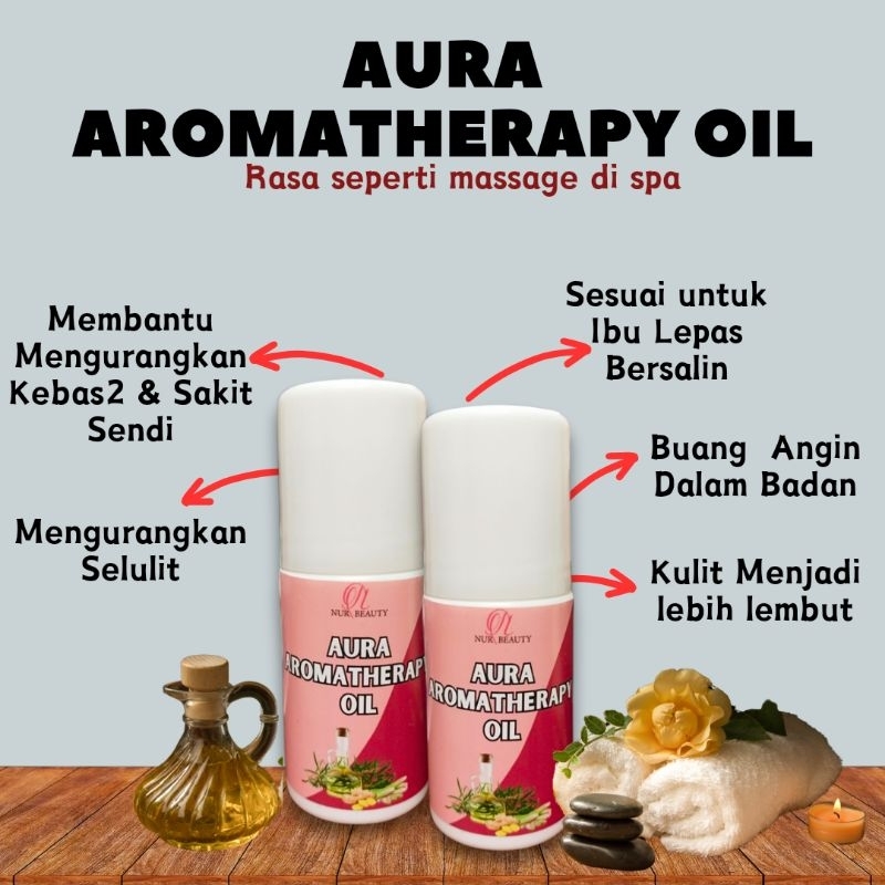 Aura Aromatherapy Oil/Aromatherapy Roll/Massage Oil | Shopee Malaysia