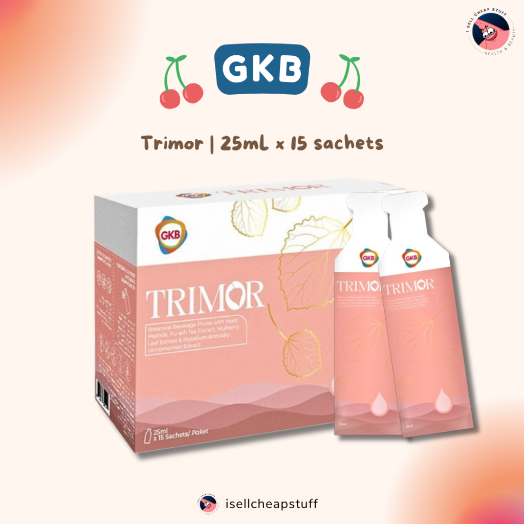 GKB Trimor Suppresses Appetite [25mL x 15's] (EXP: 01/2026) | Shopee ...