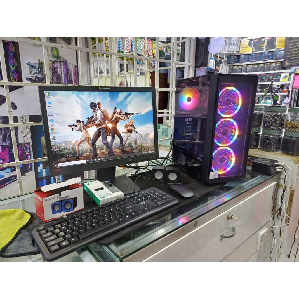 gaming pc full set Asaus Computers & Accessories > Desktop Computers ...