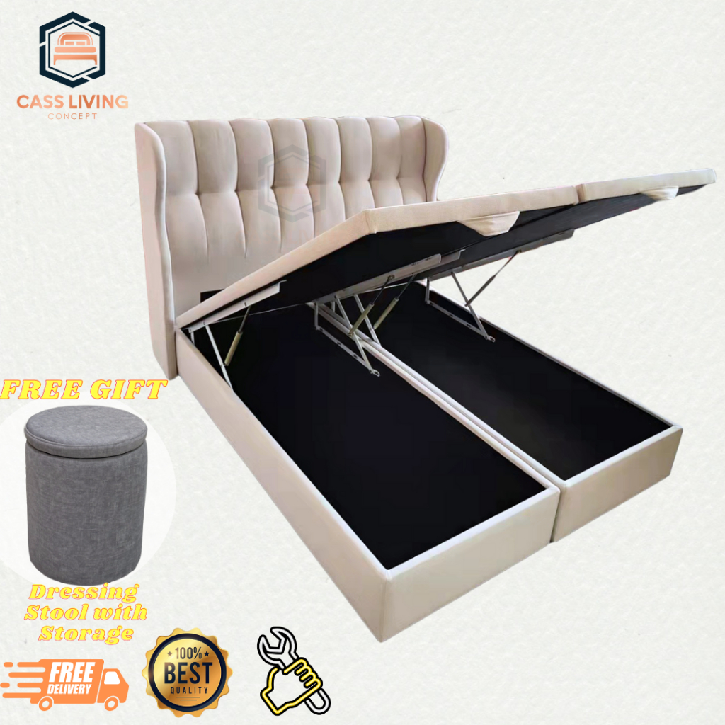 [FREE INSTALLATION + FREE SHIPPING]Queen/King size Katil Bed frame ...