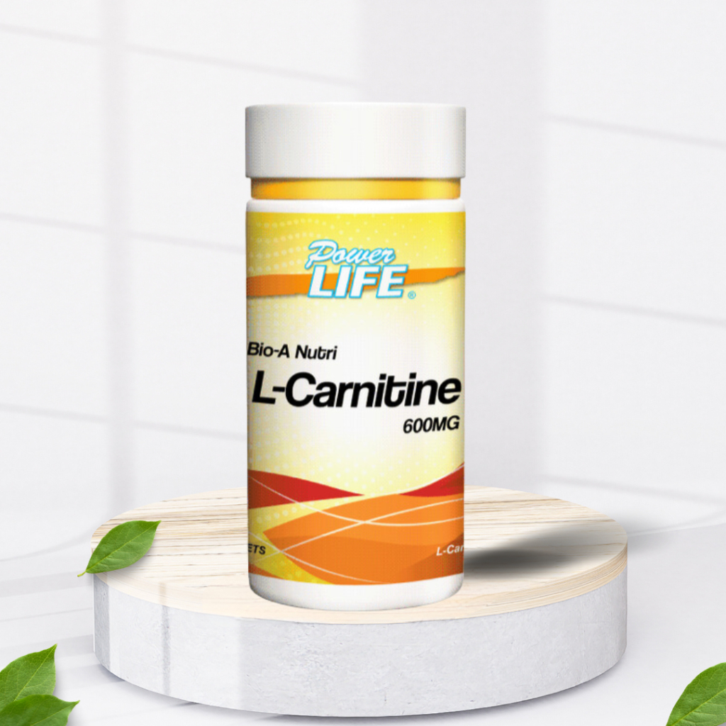 Powerlife Bio-A Nutri L-Carnitine 600mg 60s | Energy Production for ...